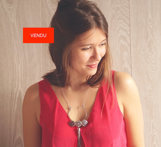 Collier lyre - Trapèze Paris